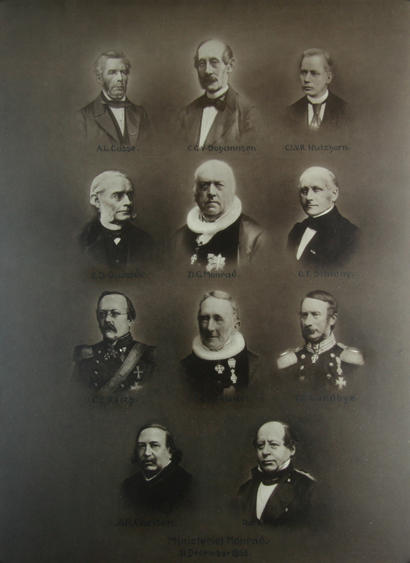 Regeringen Monrad - Statsministeriet